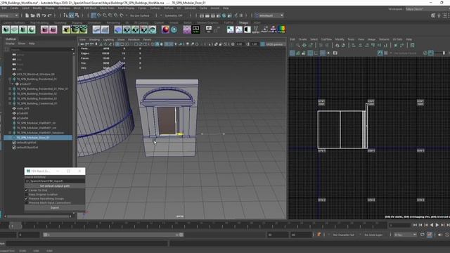05 - Spanish Town - Exterior Wall Modular Kit