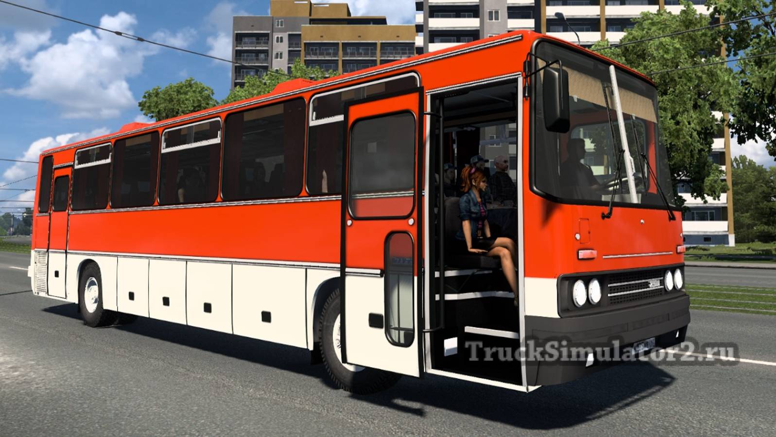 ets2-ИКАРУС 250-Пассажирский автобус СССР