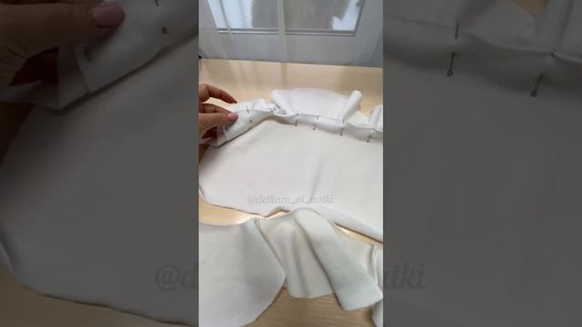 Шьем детскую манишку из флиса