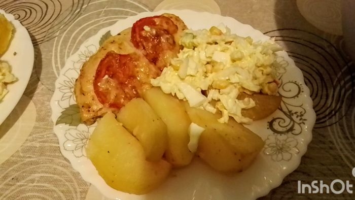 Готовлю Праздничный ужин✅простой и нежный салат 🥗 Собираю букет цветов 💐