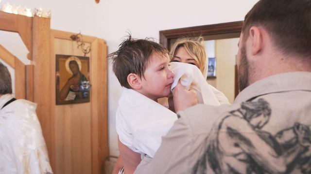 Крещение Михаила Медведева село Ям Домодедово