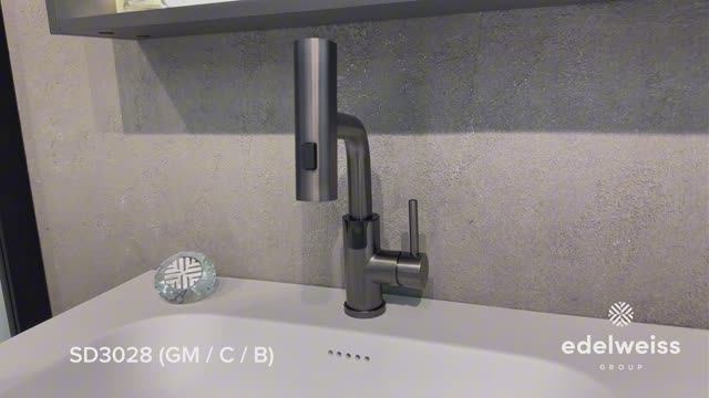 Смеситель для раковины Black&White SD3028