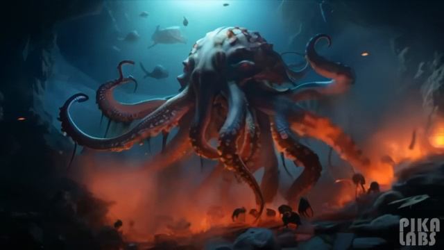 Подводное открытие  от нейросети