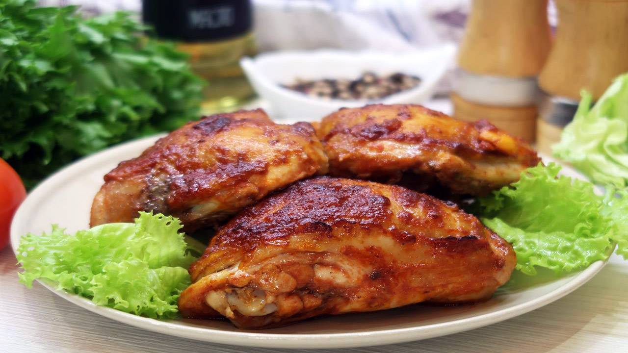 Самый Вкусный Рецепт Куриных Бедрышек в Духовке - Тает во Рту!