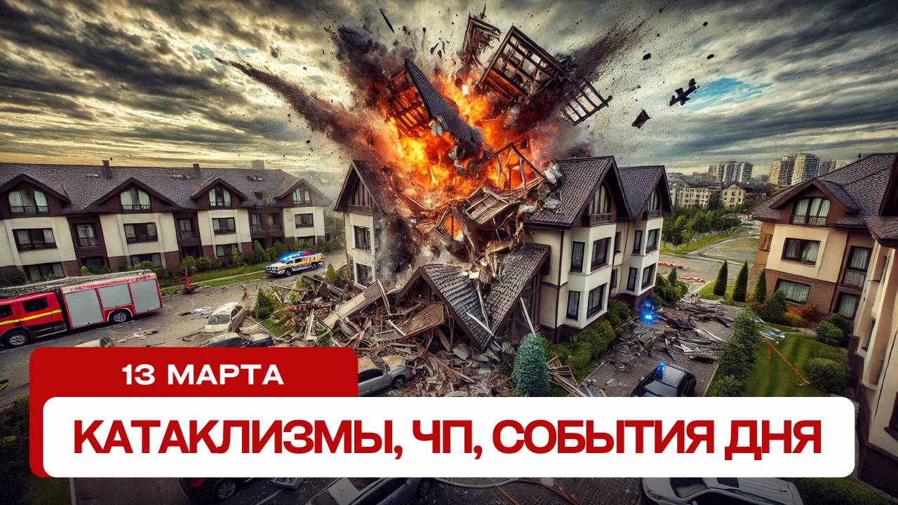 Катаклизмы сегодня 13.03.2025. Новости сегодня, ЧП, катаклизмы за день, события дня