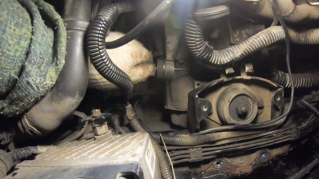 Ремонт троса сцепления.