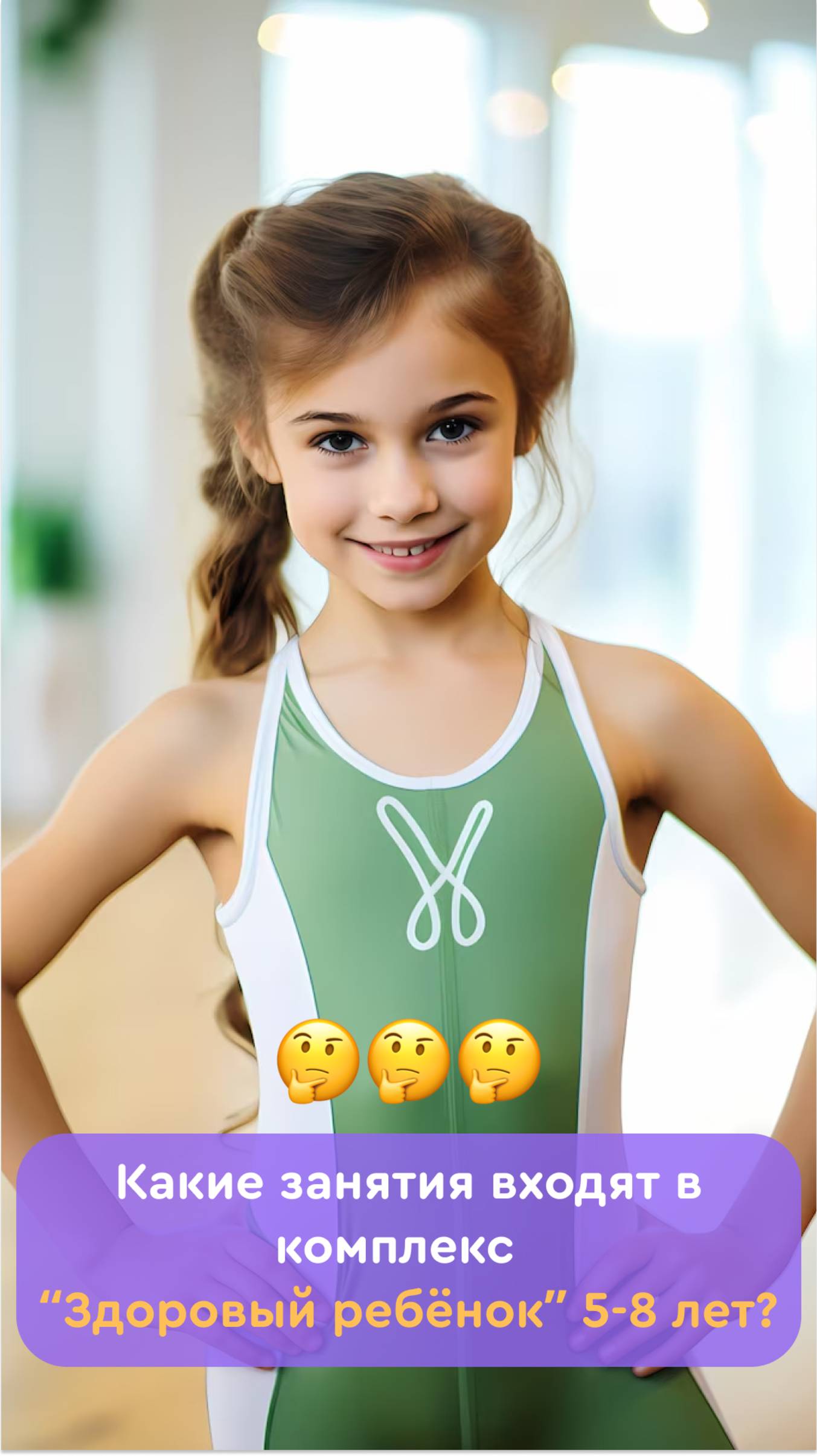 Какие занятия входят в комплекс "Здоровый ребенок" 5-8 лет?