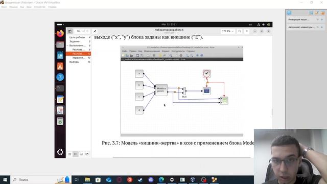 Отчет лабораторной работы №6. Модель «хищник–жертва».