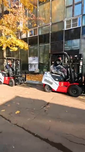 Получение на склад Корвет-М погрузчиков OXMI