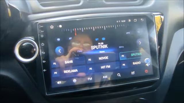 Настройки радио на мультимедийном устройстве JUNSUN V1PRO  4G 4Gb+64Gb;