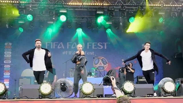 STEFF-A и шоу-балет Z-DANCE - FIFA FAN FEST Москва
