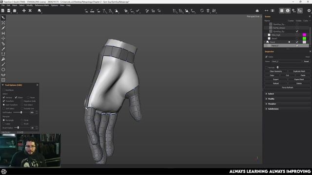 16 Hands Topology