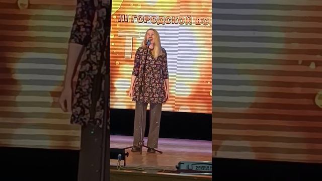 Песня - ЛЮБОВЬ НА КРЕСТЕ ( Репетиция в ДК) 12-03-2025