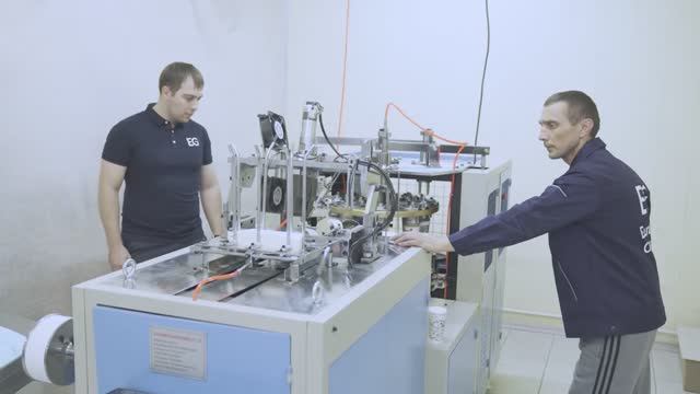 EURASIA GROUP - Шеф-монтаж оборудования для производства бумажных стаканов