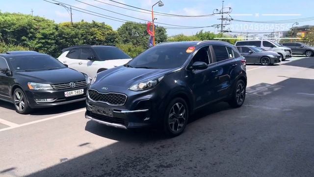 Киа Спортейдж из Кореи . Погрузка и отправка в порт .