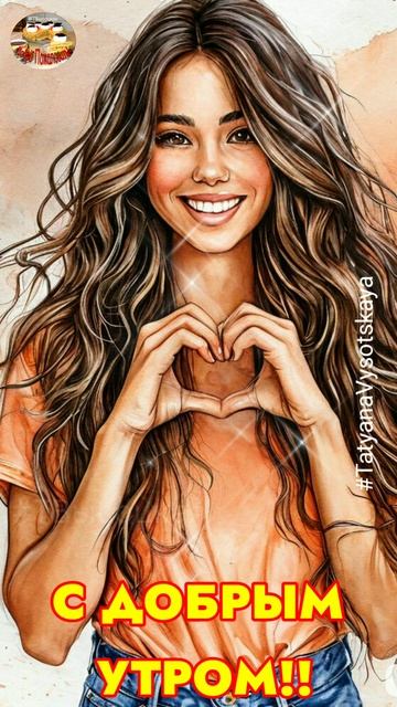 С ДОБРЫМ УТРОМ!! ПРЕКРАСНОГО ДНЯ! Красивая музыкальная открытка. #доброеутро #tatyanavysotskaya