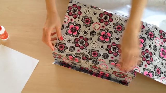 Diy. Как сделать Органайзер для личного дневника, Скетчбука. Коробка для личного дневника