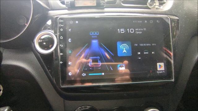 Настройка кнопки быстрого вызова на мультимедийном устройстве JUNSUN V1PRO.