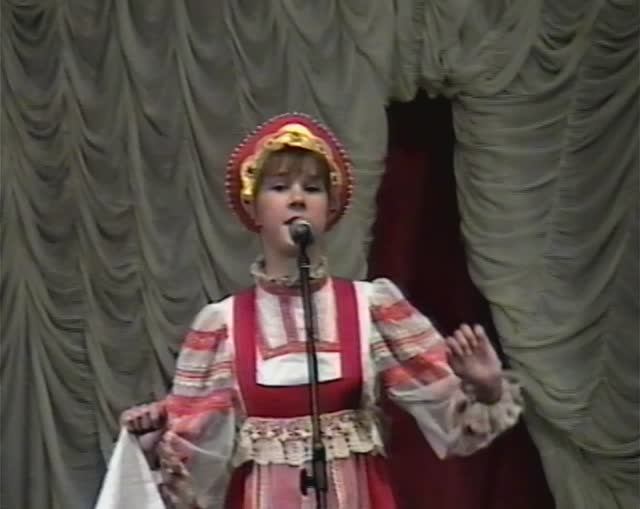 Районный конкурс Утренняя звезда (29.10.2000г.)