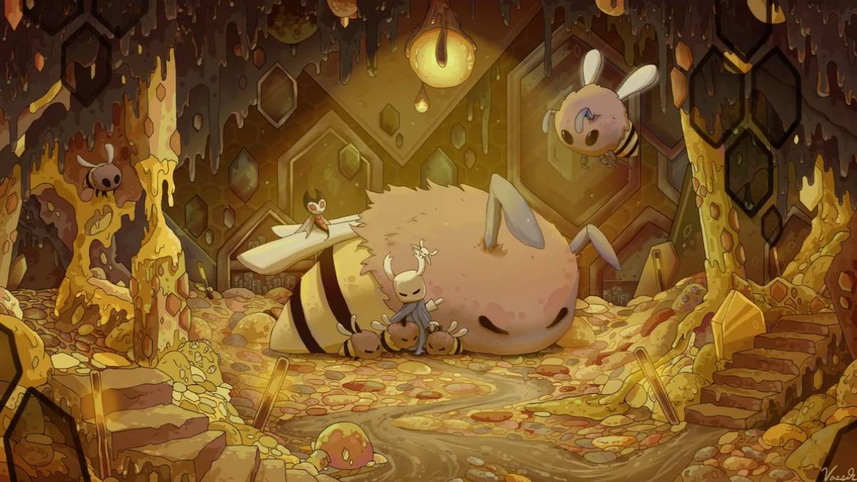 Hive Knight Boss Fight - Hollow Knight