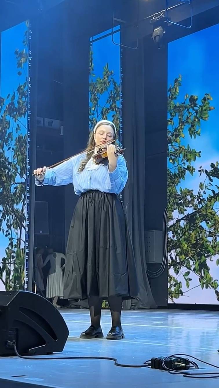 Вот так красиво прошёл концерт для прекрасных дам #shorts