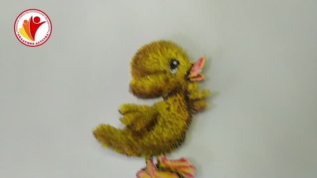 УТЕНОК. ЧАСТЬ1 |3D КАРТИНА ИЗ РИСОВЫХ ЗЁРЕН | ДЕКОРАТИВНО-ПРИКЛАДНОЕ ИСКУССТВО | КРУЖОК «ПОЛБА»