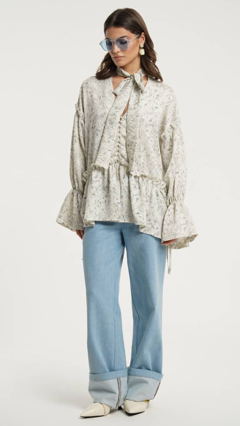 🌷 Встречайте TOP продаж этого сезона - блуза в стиле бохо с невероятно красивый ткани.