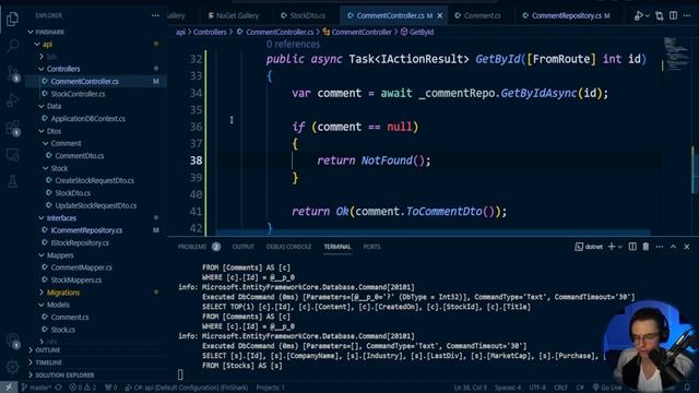41. ASP.NET Core Web API .NET 8 2024 - 13. Comment GET + Include()