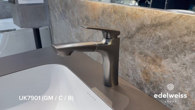 Смеситель для раковины Black&White UK7901