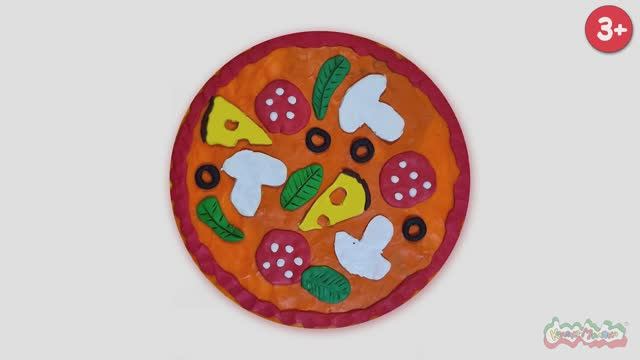 Пицца из Пластилина! 🍕 Лепим Вкуснятину Своими Руками!