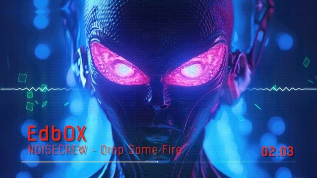 NOISECREW - Drop Some Fire КЛИП 2025 НОВИНКА Драм и бас музыка 2025 хит .