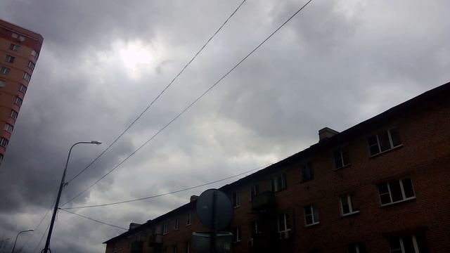 Сильный ураган (г.Чехов)