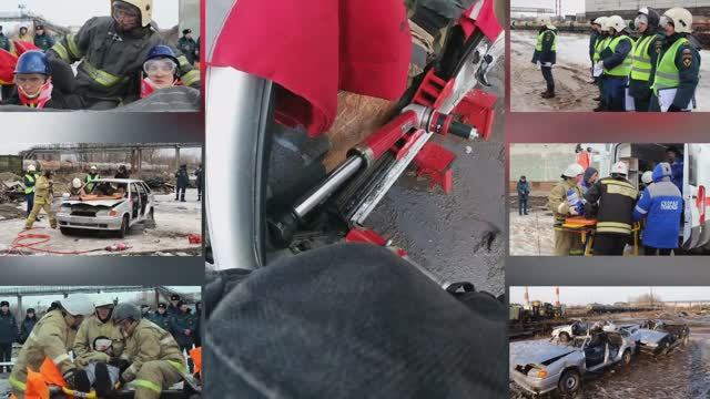 Действия спасателей при дорожно-транспортном происшествии