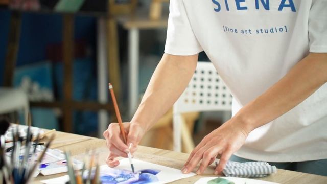 SIENA Студия живописи акварель