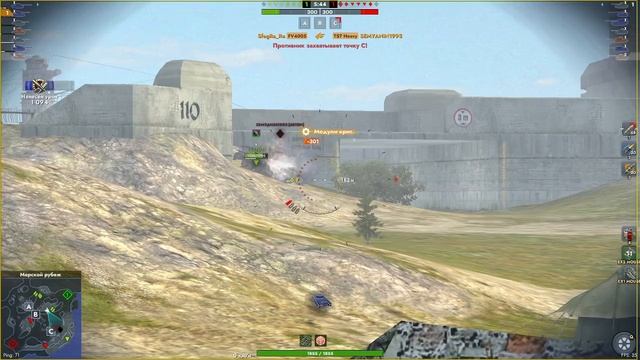 Tanks Blitz - Пытаемся брать отметки на FV4005