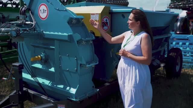 Супер-измельчитель соломы ИР-1,8 от Слободского завода