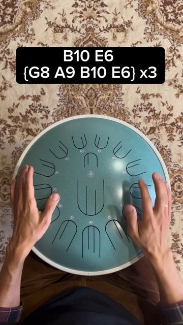 Tutorial #4: Game of Thrones. How to play on steel tongue drum New Wave 15.