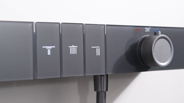 Встроенная душевая система Black & White GH-9025GM