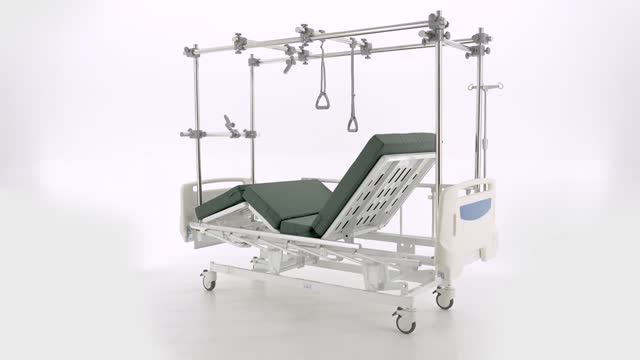 Кровать медицинская механическая Med-Mos Е-1 (ABS) с тракционной системой