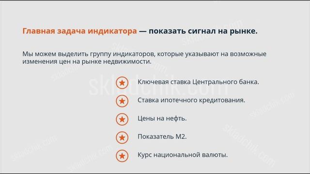 3.5. Индикаторы рынка недвижимости
