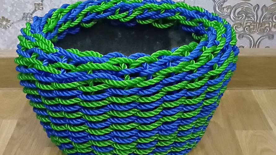 Как из старого ведра сделать приличное кашпо для цветов