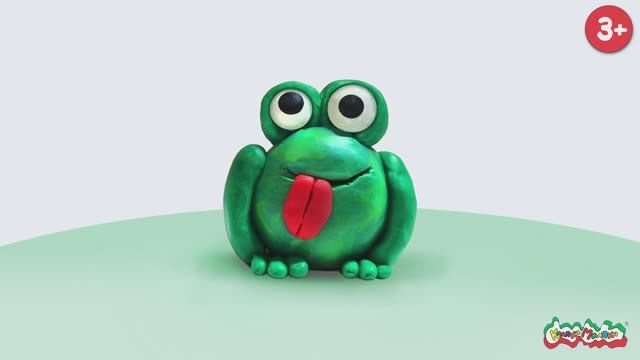 Лепим лягушку из пластилина + Интересные факты! 🐸✨