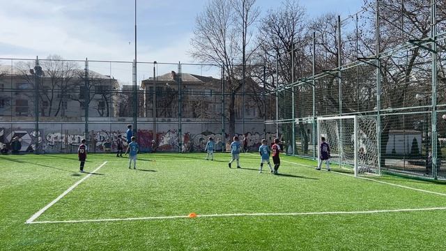 14-03-2025 год. 2025 МФЛ-2017. ДЮФК Севастополь-1 - ДФК Рубин (г. Ялта). 1 тайм