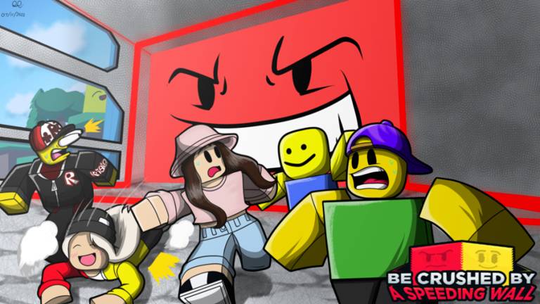 Красная стена в Roblox 5 часть !