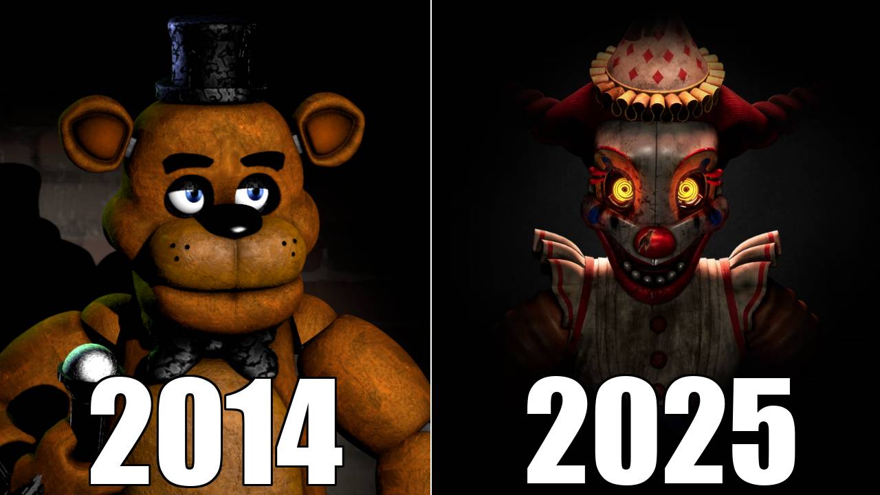 Эволюция серии игр Five Nights at Freddy’s [2014-2025]