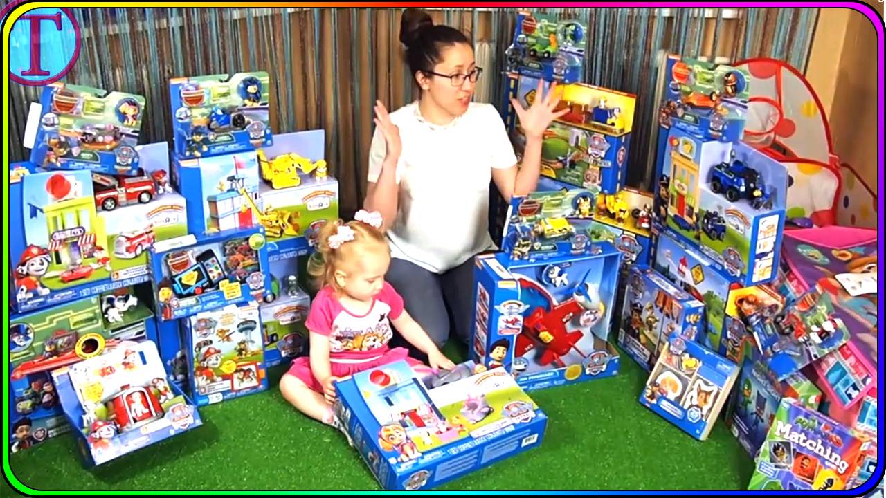 Огромная куча игрушек Щенячий Патруль и Герои в масках! Посылка из Америки!