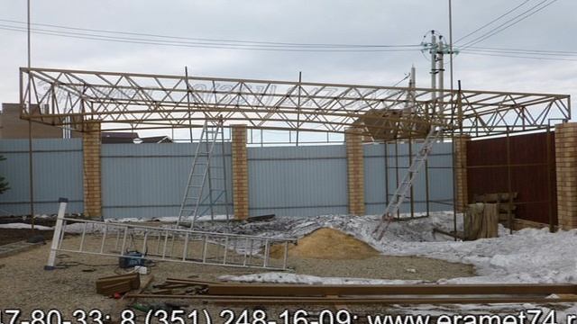 Навесы из поликарбоната Челябинск 24