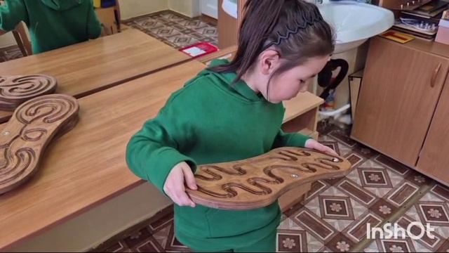 14-03-2025 Нейротренажер-лабиринт "Умная восьмерка", видео от Альбины Галаветдиновой.