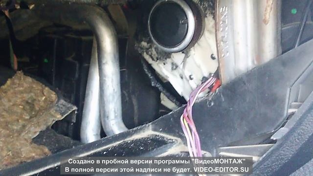 Пежо 407.Переводим климат на ручное управление.
