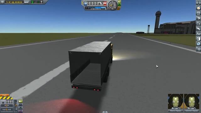 Как построить грузовик в KSP. How to build a truck.